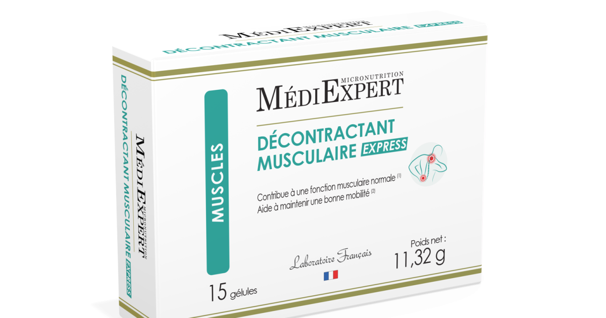 Décontractant musculaire - Médiprix Laboratoire